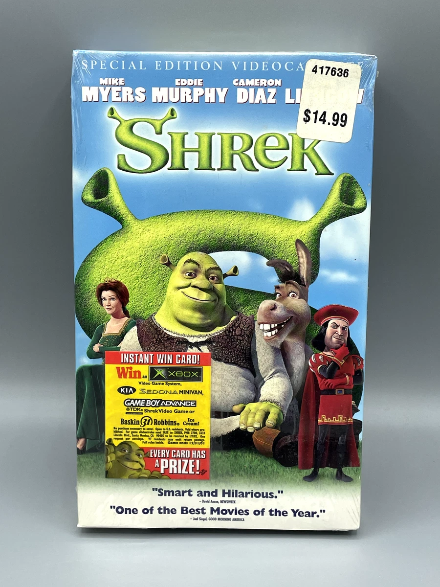 Shrek Vhs 2001 Ebay
