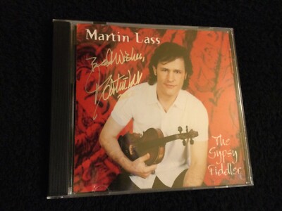 Autographed MARTIN LASS - THE GYPSY FIDDLER (2002) CD tested Excellent ...