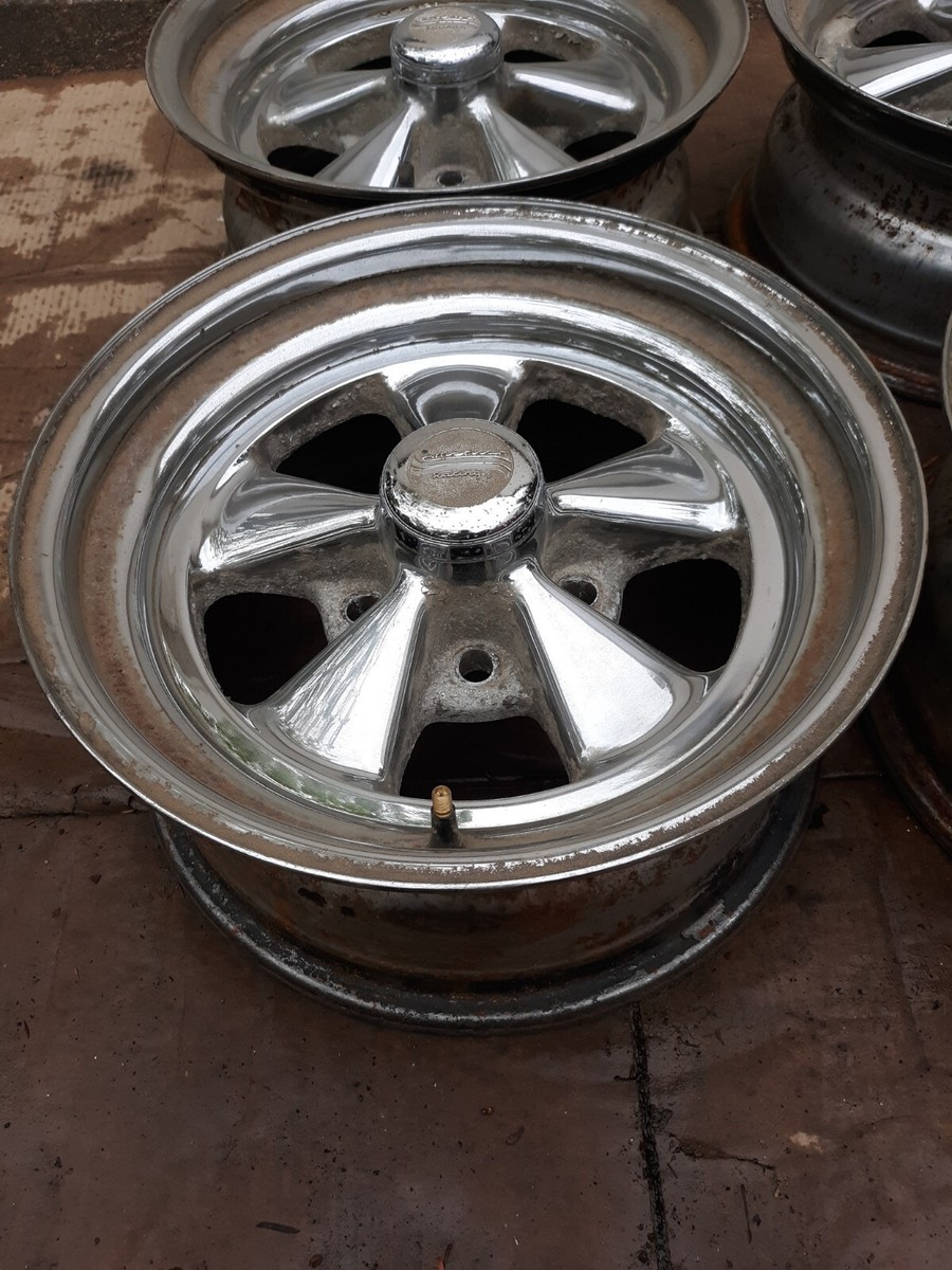14x7 15x7 Cragar Hot Rod Rat Rod Oldschool Lowrider Rims