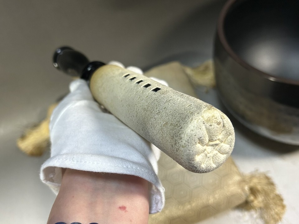 Buddhist Bell #202 Japanese Temple Altar 9.8" Rin Orin Singing Bowl ...