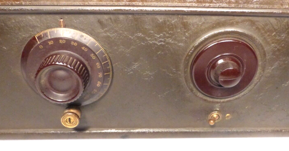 vintage ATWATER KENT 37 w/ all 7 TUBES - Untested GOOD TUNING / CLEAN ...
