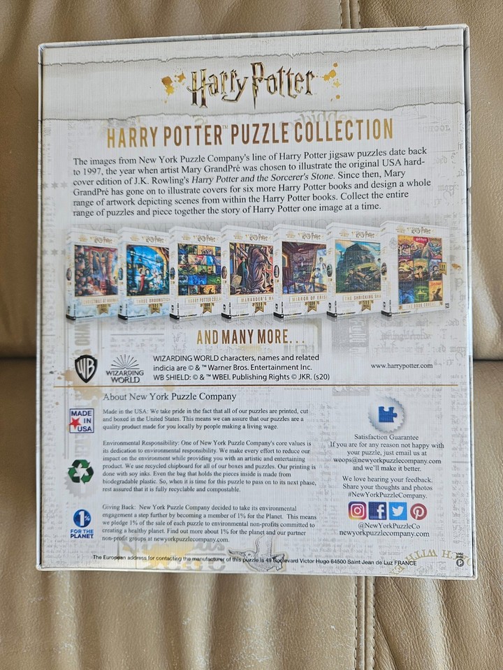 Harry Potter WIZARDING WORLD HARRY PORTER COLLAGE PUZZLE COLLECTION | eBay
