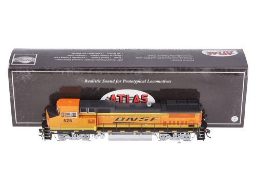 Atlas 9870 HO BNSF/Wedge Dash 8-40BW Diesel Locomotive #525 w/DCC ...