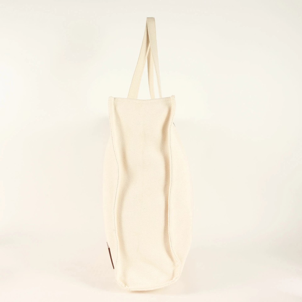 BALLY bag ivory | Current el logo canvas tote bag | Made in Italy brand ...