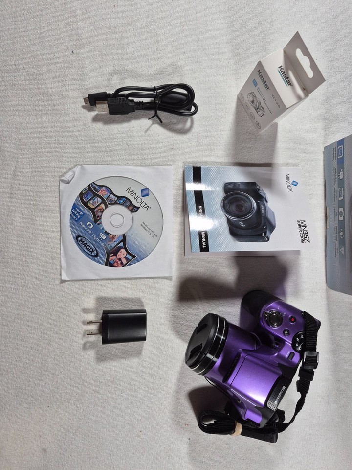 Minolta MN35Z 20MP Full HD Digital Camera with 35x Optical Zoom ...