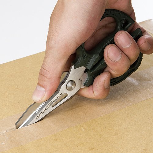 ENGINEER HEAVY DUTY COMBINATION SCISSORS RED PH-55GCR MADE IN JAPAN | eBay