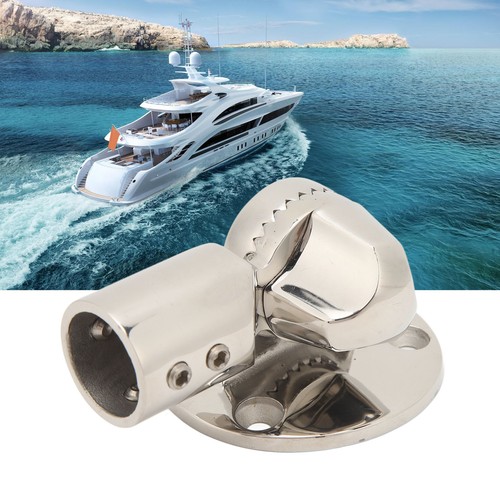 .* Boat Antenna Mount Stainless Steel 180 Degree Ratchet Rail Mount ...