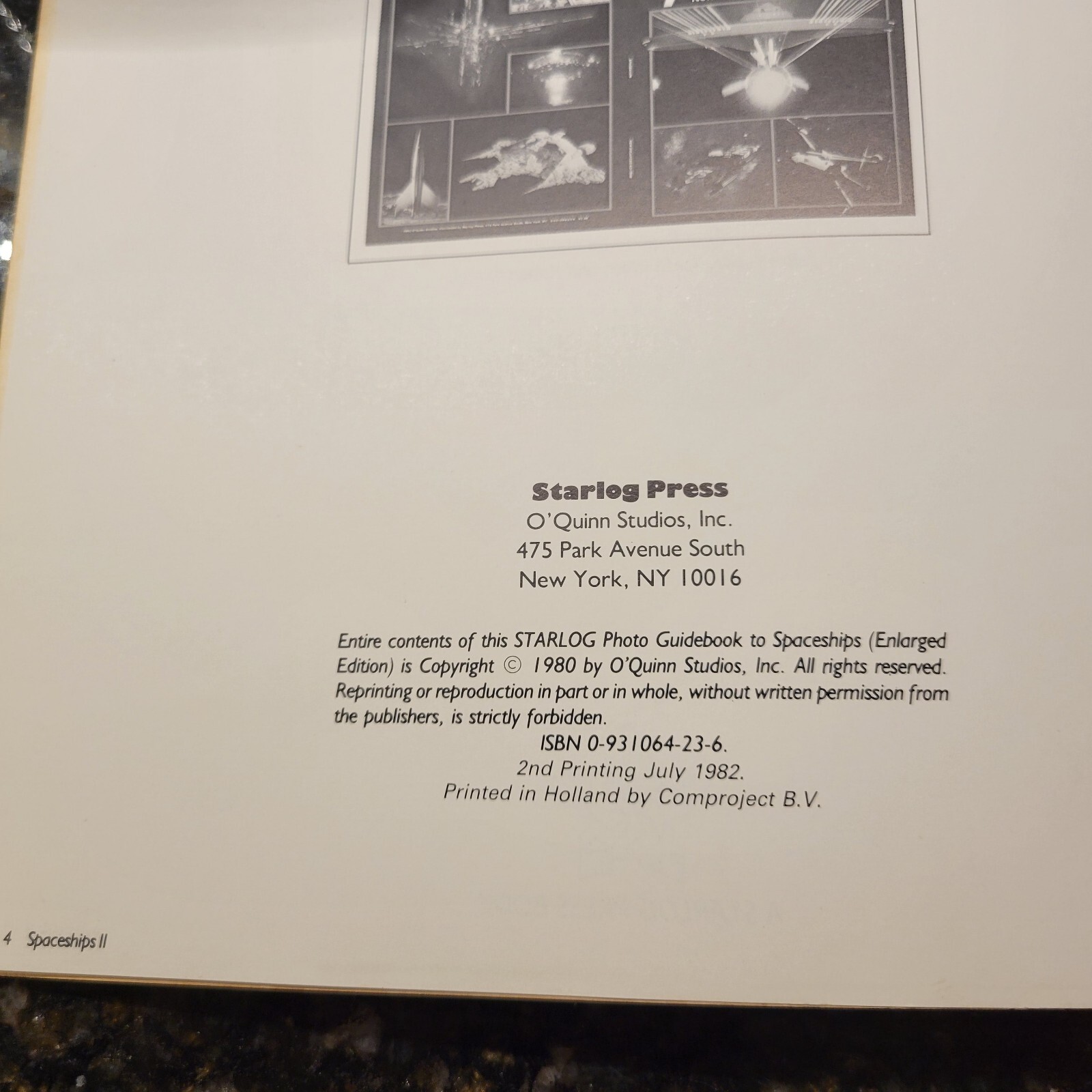 1982 Starlog Photo Guidebook Spaceships New Enlarged Paperback | eBay