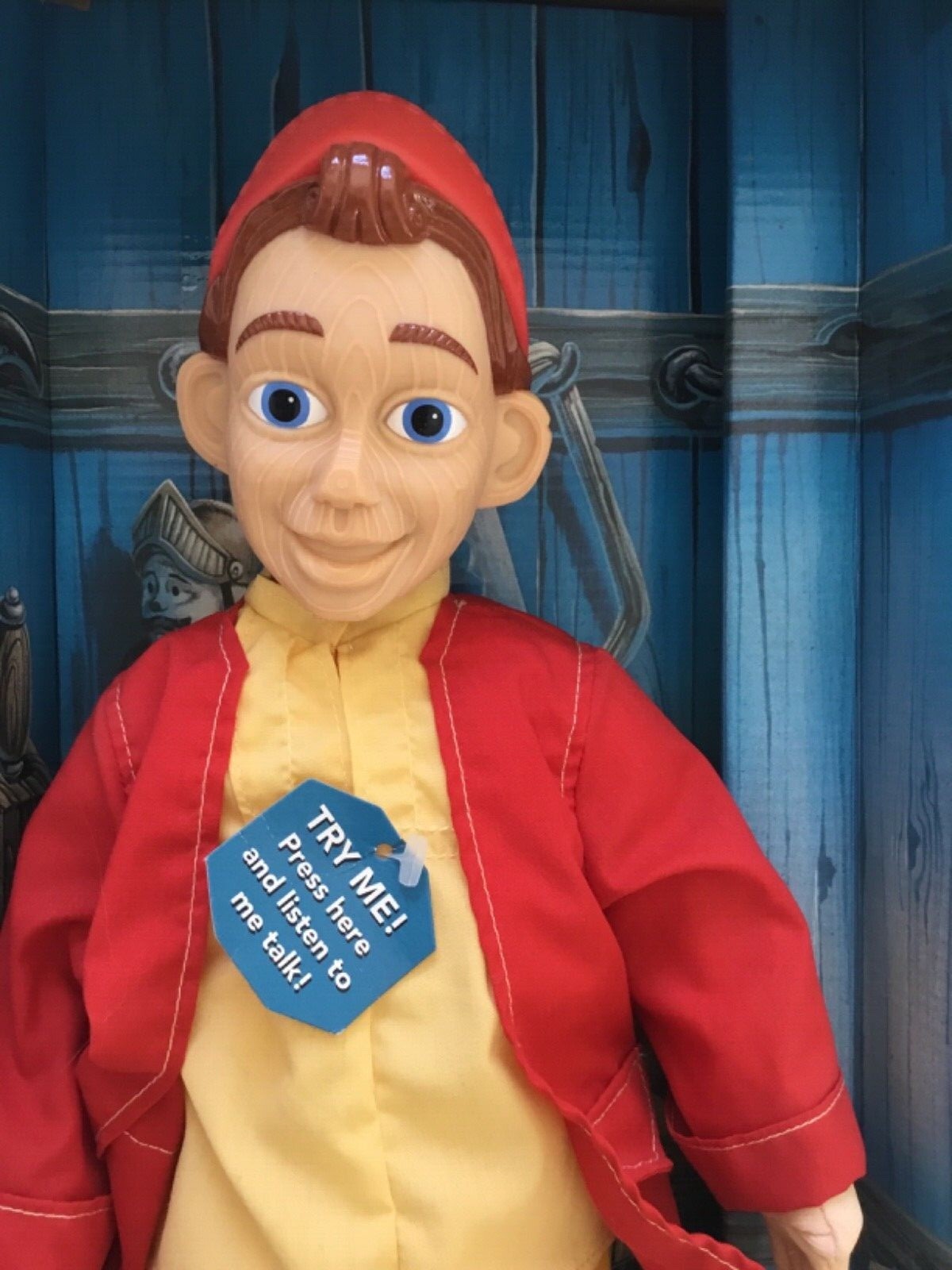 TALKING PINOCCHIO + JONATHAN TAYLOR THOMAS POSTER 1996 NEW LINE CINEMA ...