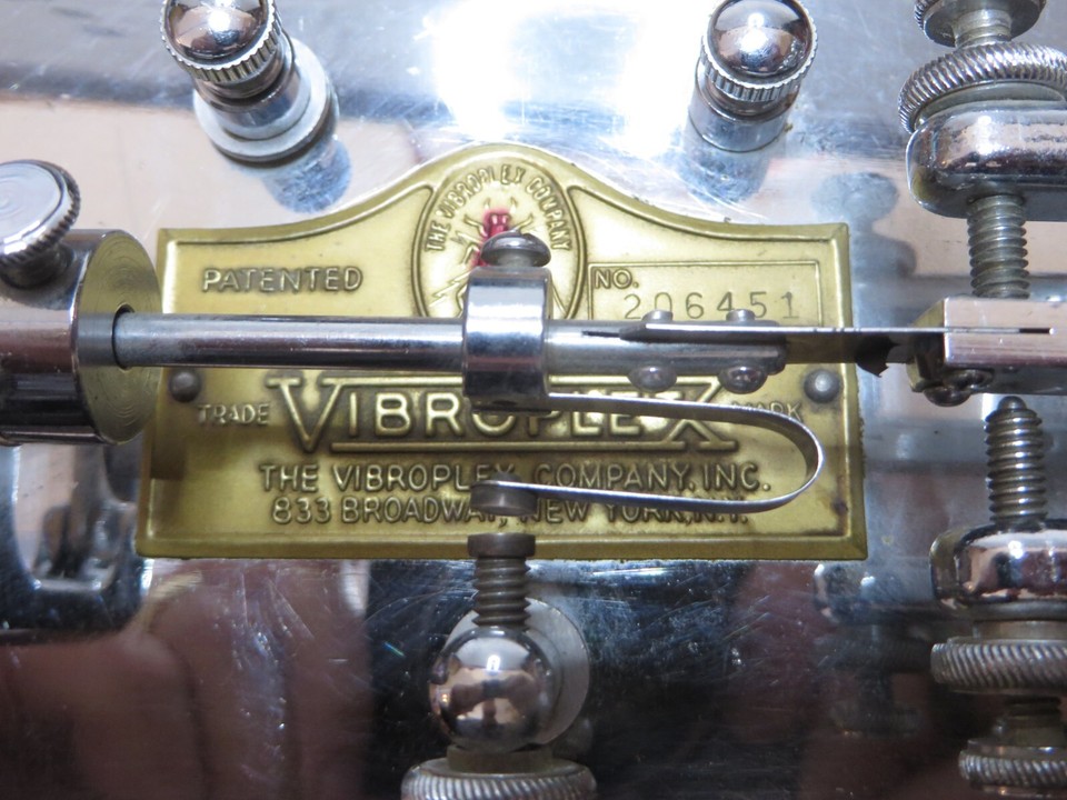 Vibroplex Original Deluxe Semi Automatic Morse Key Bug | eBay