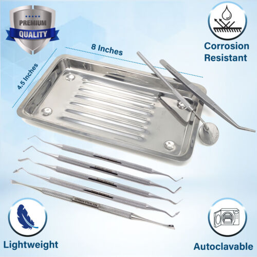 New 7 Pcs Dental Plastic Amalgam Composite Filling Restorative Kit ...