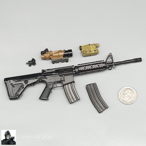 1:6 Soldier Story US Army Pilot Aircrew M4 Rifle w/ ACOG Scope for 12 ...