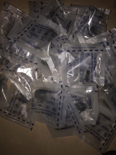 Olympus MAJ-210 Single Use Endoscopy Biopsy Valves Lot of 20 New EXP ...