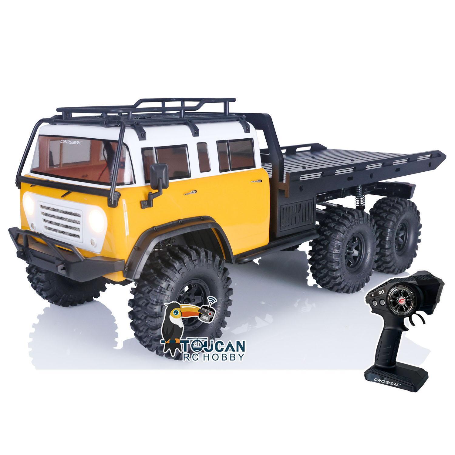 CROSSRC RC Crawler JT6 6WD RTR 6X6 Flatbed Radio Control Assembled ...