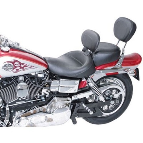 Mustang Motorcycle 79139 Harley Dyna Wide Touring Passenger Seat ...