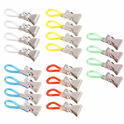 Tea Towel Hanging Clips Clip on Hooks Loops Hand Face Kitchen Towel ...