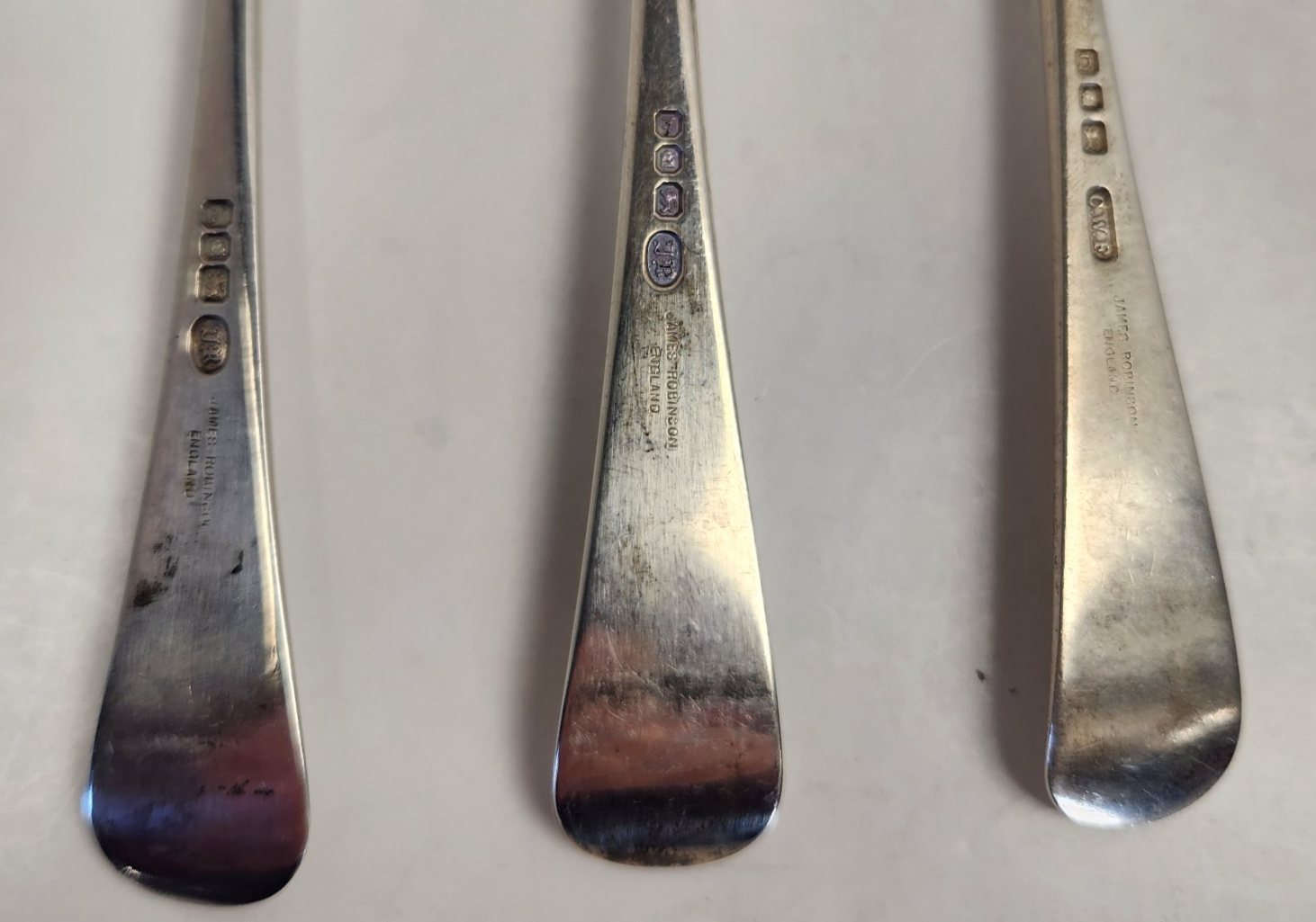 Sterling Silver Antique Forks, 3 prong , Lot of 3 weight of 3 forks 5.0 ...