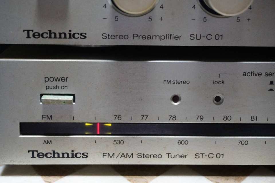 Technology Technics Concise Component Control Amplifier / Power Tuner ...
