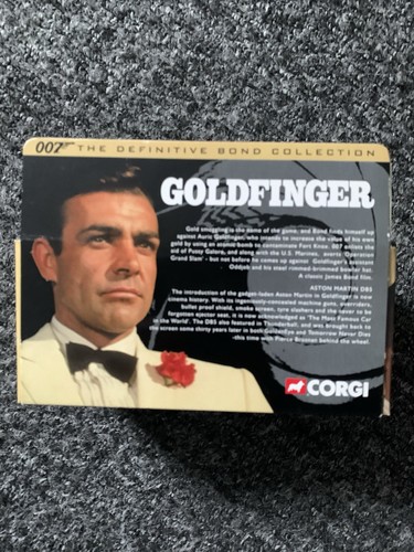 Corgi 007 The Definitive Bond Collection 04305 Aston Martin DB5. | eBay