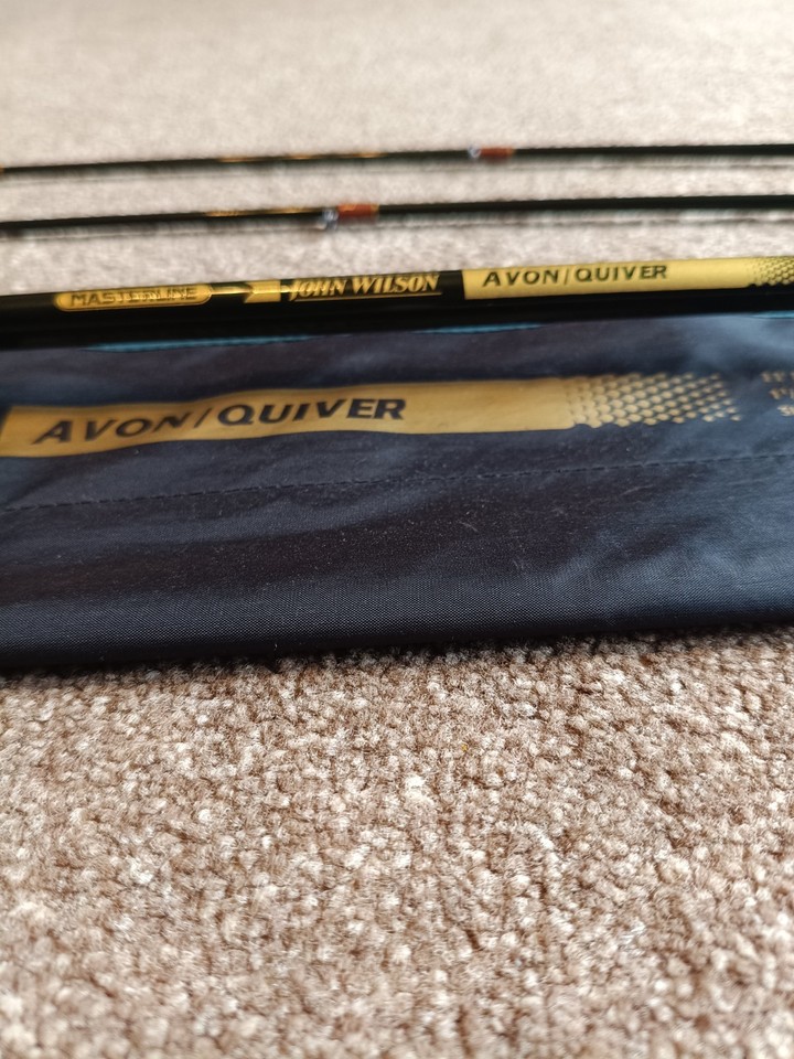 John Wilson Avon/Quiver Masterline Fishing Rod , two top sections | eBay UK