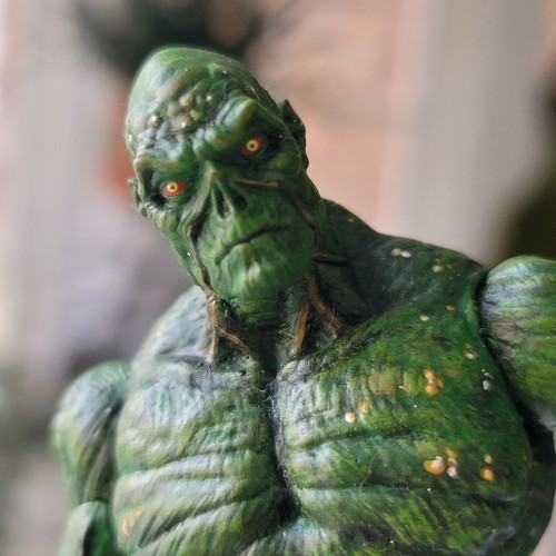 DC Icons Swamp Thing Custom Paint Dark Genesis Action Figure OOAK | eBay