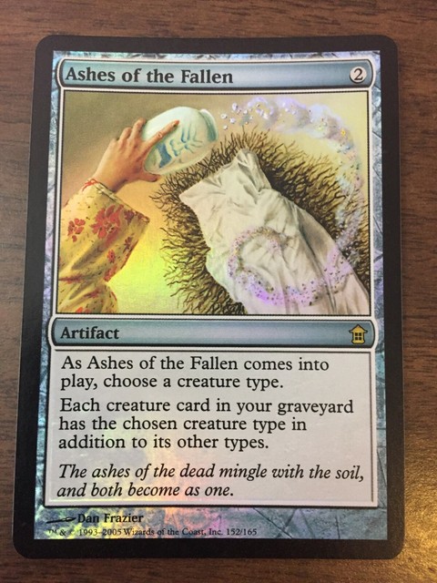 Ashes of the Fallen // Foil // Saviors // MTG Magic // See Picture | eBay