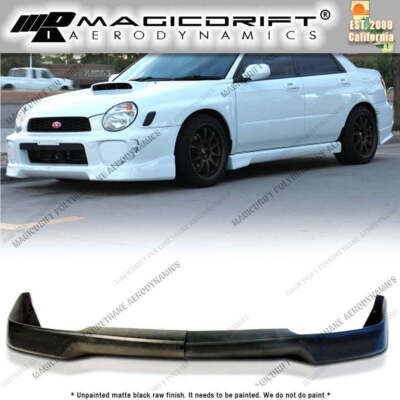 For 02 03 SUBARU IMPREZA WRX / STI Bugeye JDM MDP V3 Front Bumper Lip ...