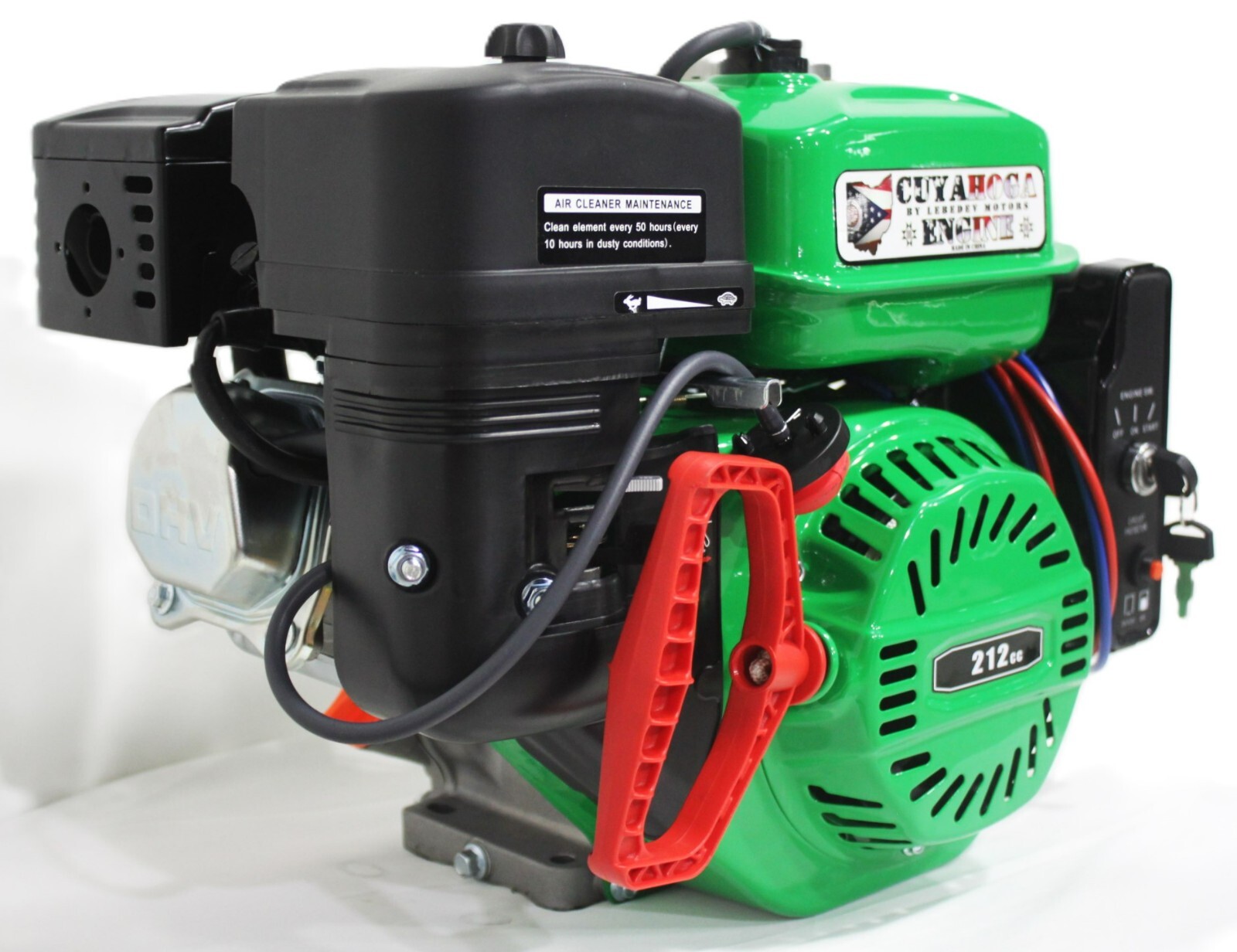 ENGINE 7.5HP 212 cc Charging Coils 100W 4-stroke ELECTRIC Start Go-Kart ...
