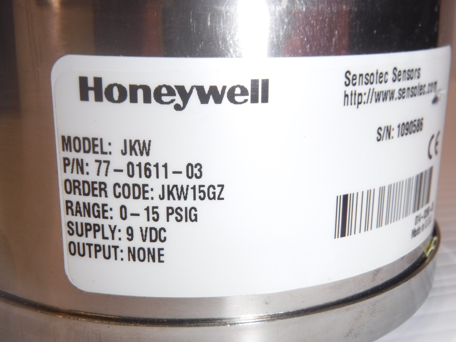 Honeywell Model: JKW P/N: 77-01611-03 Digital Pressure Test Gauge | eBay