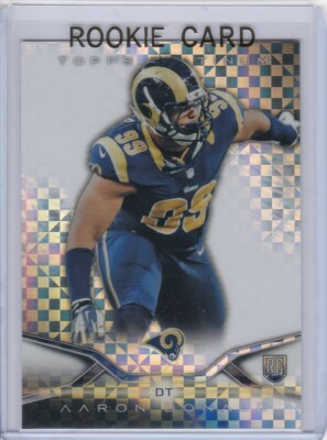 AARON DONALD ROOKIE CARD 2014 Topps Platinum X-FRACTOR $$ RC Rams ...