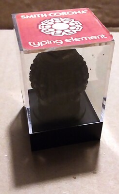 RARE - SMITH CORONA SCRIPT 10 TYPEWRITER BALL CODE 111 TYPING ELEMENT ...