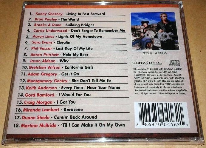Buy Country Heat 2007 by Various Artists (CD, Nov-2006, Sony BMG ...
