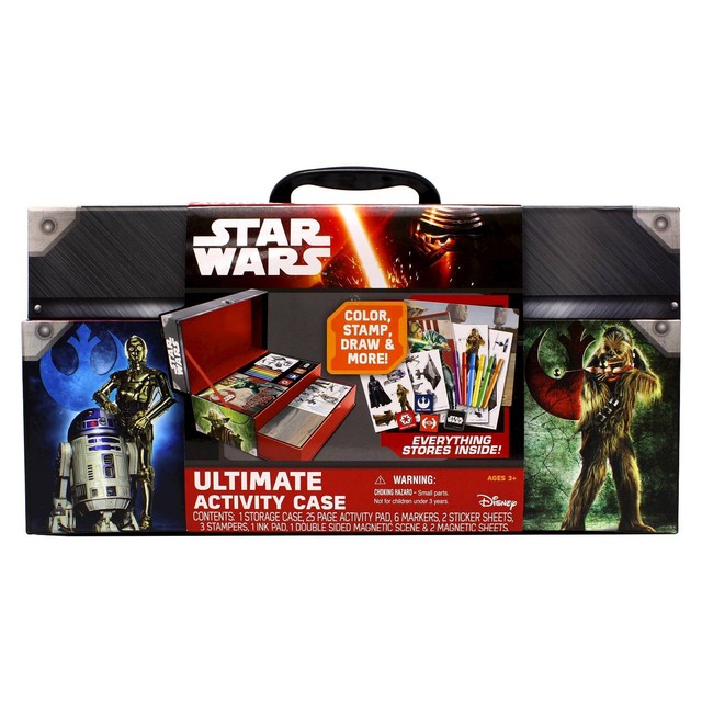 Disney Star Wars Ultimate Activity Case W Handle Color Stamp Draw More ...