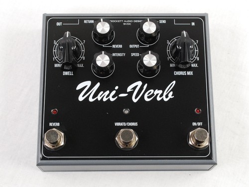Used J. Rockett Uni-Verb Univibe Reverb Guitar Effects Pedal Univerb | eBay