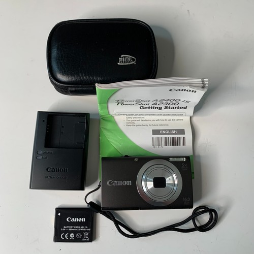 Canon PowerShot A2400 IS A2400IS 16.0 MP Digital Camera 5x Optical Zoom ...