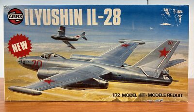 ILYUSHIN IL-28 BEAGLE AIRFIX 1/72 Vintage Aircraft Model Kit Series 4 ...