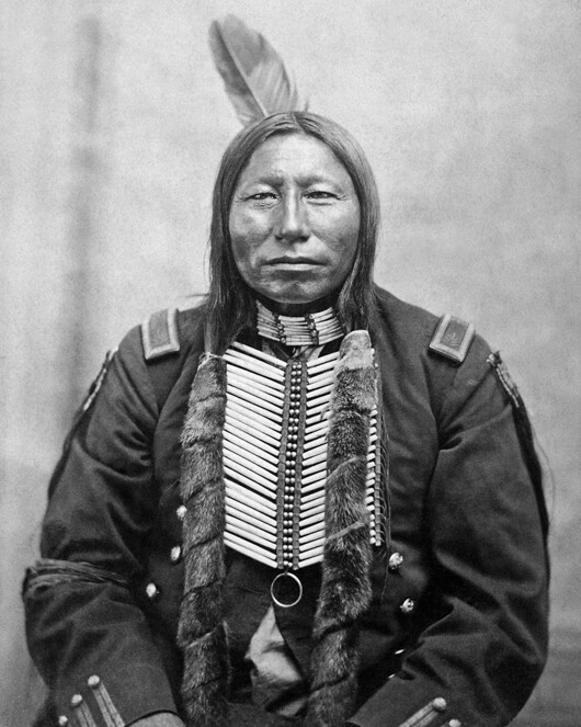Native American CHIEF CROW KING 8x10 Photo Oglala Lakota Print Little ...