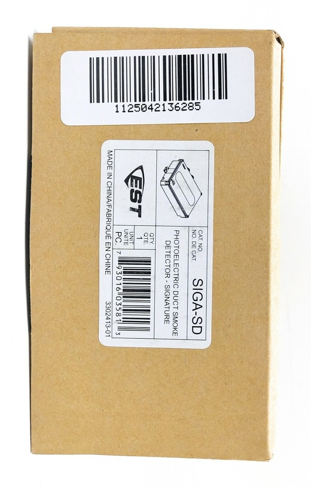 Edwards EST SIGA-SD Photoelectric Duct Smoke Detector 3302498-01 | eBay