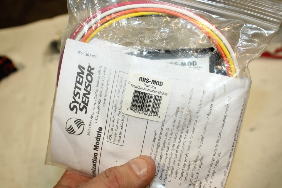 System Sensor Reversing Relay Synchronization Module RRS-MOD | eBay
