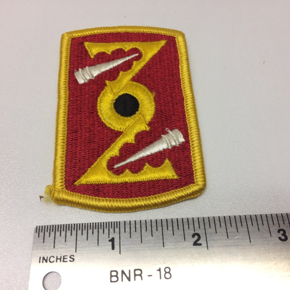 Vintage Military Patch Army Infantry Insignia Yellow Border | eBay
