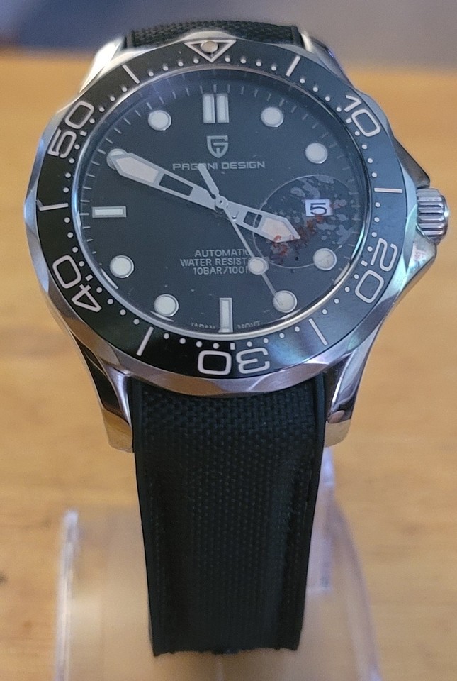 PAGANI DESIGN 007 42MM PD-1667 DIVE WATCH NO TIME TO DIE NH35 US ...