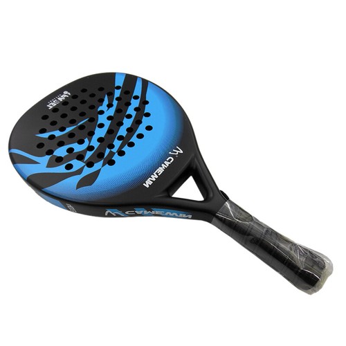 Padel Racket Carbon Fiber Surface Flex Foam Core Tennis Racquets Paddle ...