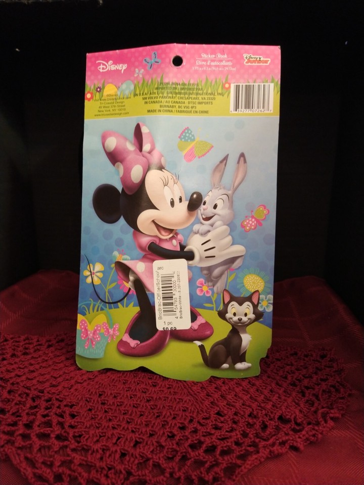 Vintage Disney Minnie Mouse Sticker Book | eBay