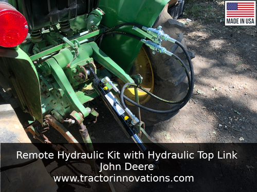 Remote Hydraulic Kit - John Deere 2, 3, 4 Series Tractors–Simple 15 min ...