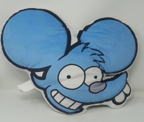 The Simpsons Cartoon Itchy & Scratchy Show Blue Mouse Stuffed Plush ...