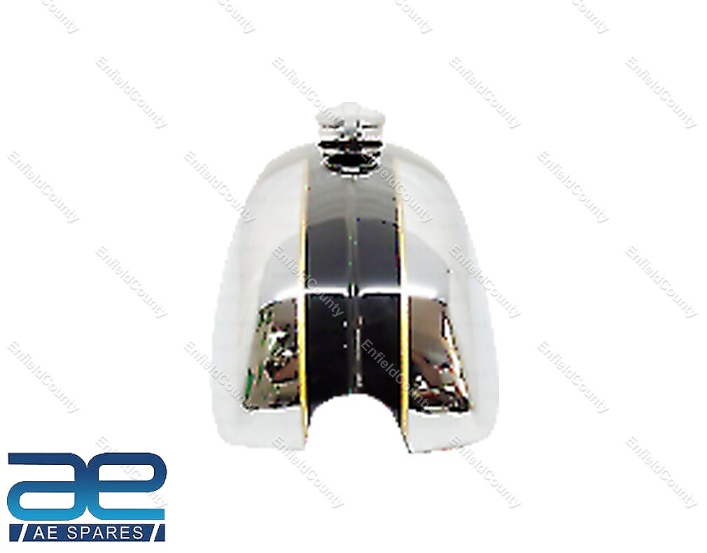 For BSA B25 B50 TR25 1971-73 D355 Chrome &Black Painted Petrol Fuel Gas ...