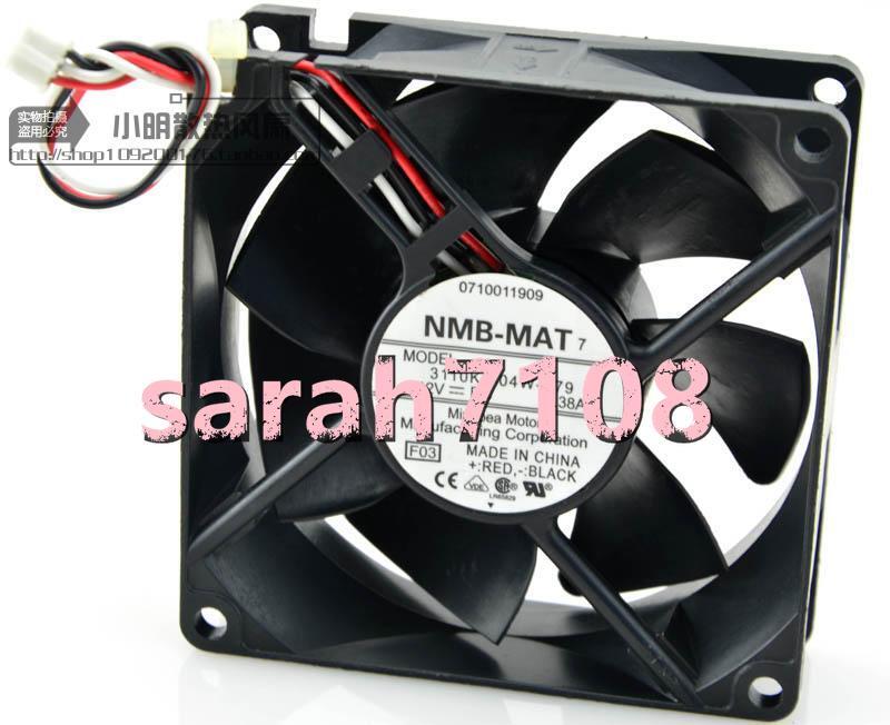 1PC NEW NMB 3110KL-04W-B79 8025 12V 0.38A Ultra-durable dual ball fan # ...