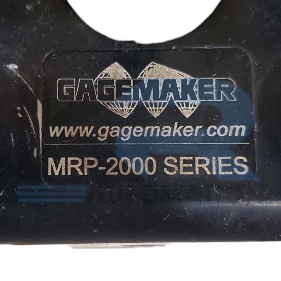 Gagemaker MRP-2000 Crest Diameter W/ 18" Rods & Ovality Gauge M83-0582 ...