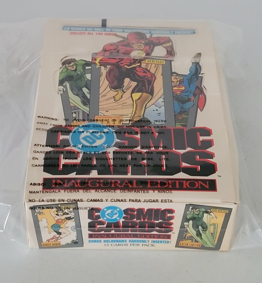 Rare Vintage 1991 Impel DC Comic Cards Inaugural Edition (EMPTY BOX NO ...