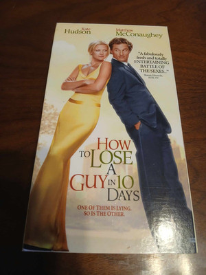 How To Lose A Guy In 10 Days VHS Movie 2003 Paramount Hudson ...